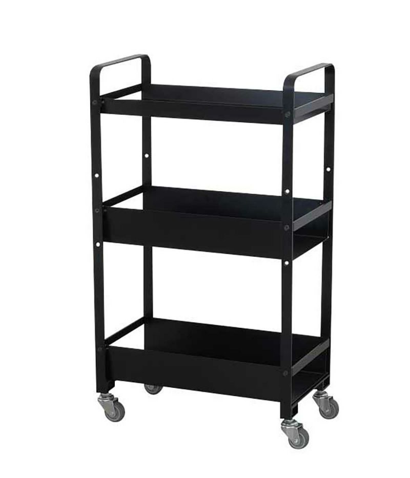 東谷 AZUMAYA ストレージワゴン NIT-18BK ブラック